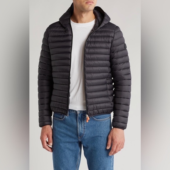 SAVE THE DUCK | Jackets & Coats | Nwt Save The Duck Men Donald Hooded Puffer Jacket Size L ...